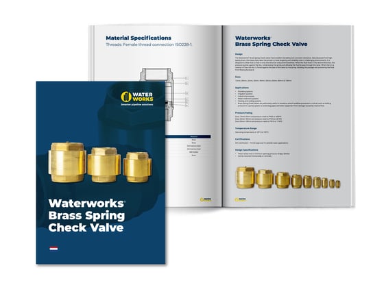 Download our Brass Spring Check Valve brochure