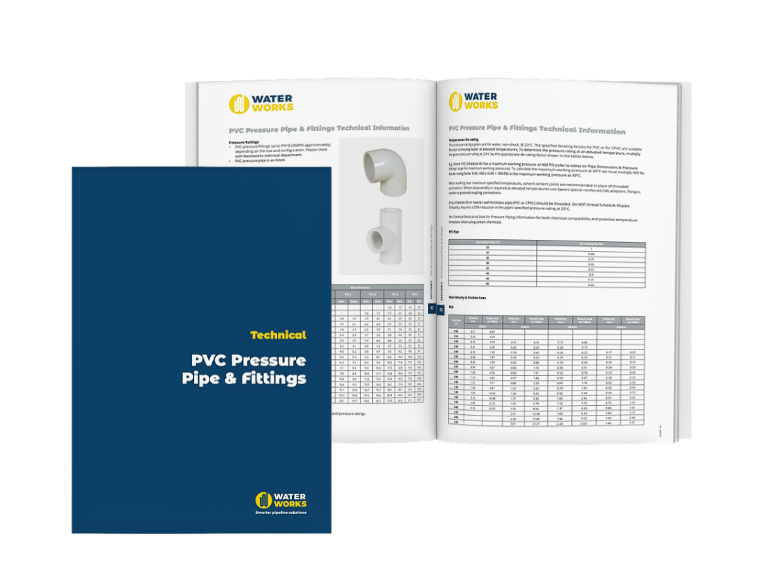 Download our PVC Pressure Pipe & Fittings Brochure