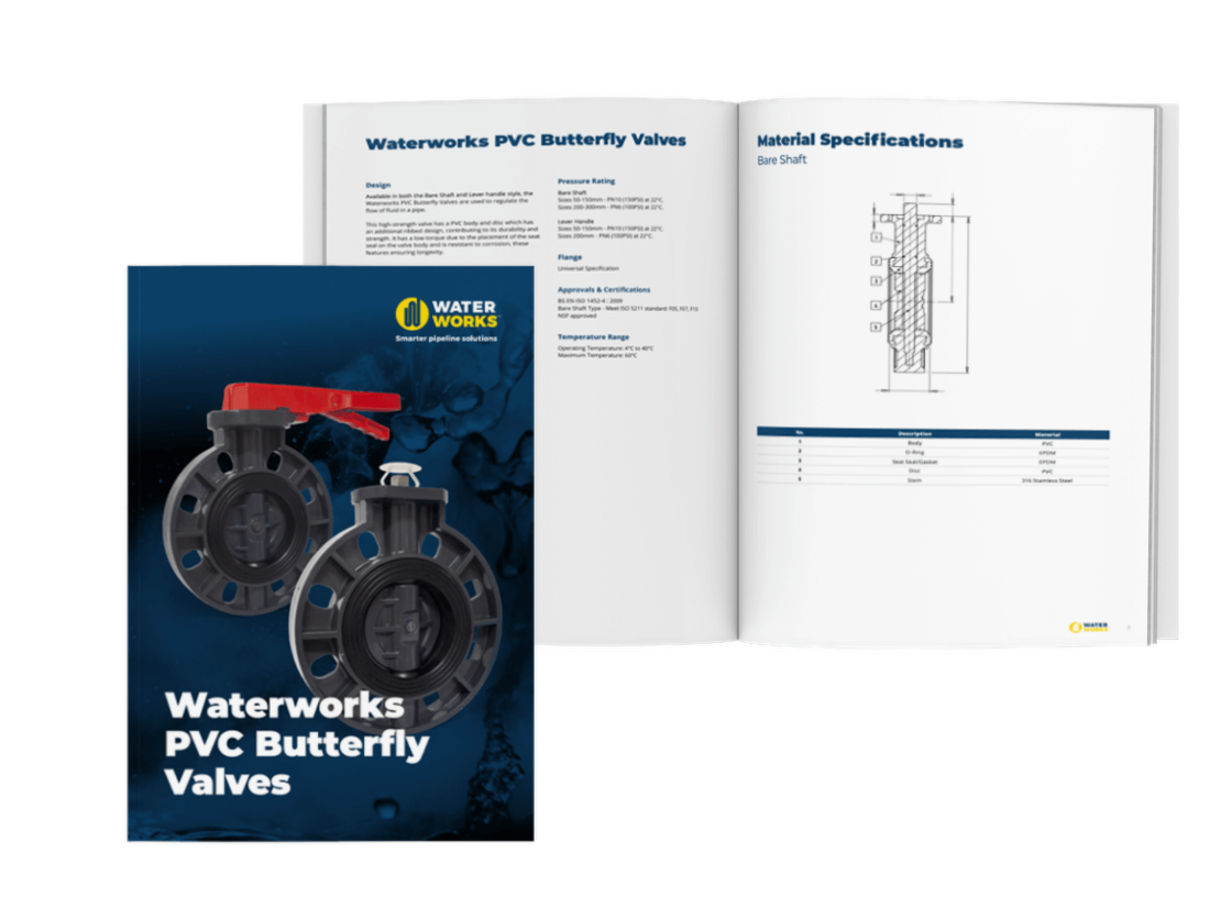 Download our PVC Butterfly Valves Brochure