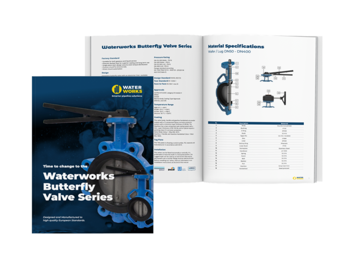 Download our Butterfly Valve Technical Manual Brochure